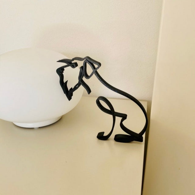 Metal Schnauzer Sculpture – Ploocy